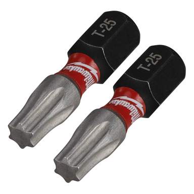 Milwaukee SHOCKWAVE™ TX25 x 25mm Impact Duty Screwdriver Bit (Pack of 2 ...
