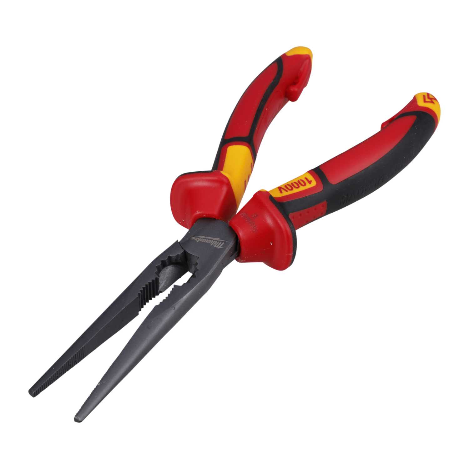 Milwaukee 205mm VDE Long Round Nose Pliers (4932464564) | CEF
