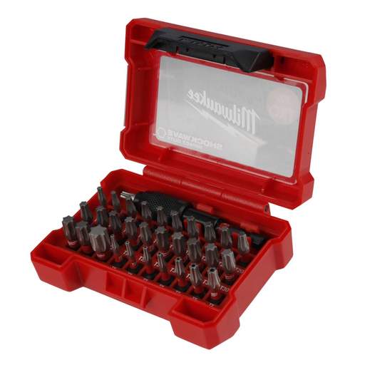 Milwaukee 32 Piece SHOCKWAVE™ Impact Torx Screwdriver Bit Set ...