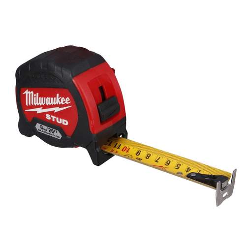 Milwaukee 8m Tape Measure STUD Gen2 (4932471629) | CEF