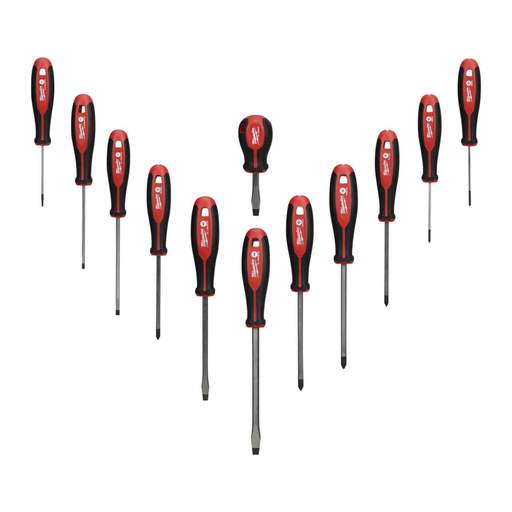 Milwaukee 12 Piece Tri-Lobe Screwdriver Set (4932472003) | CEF