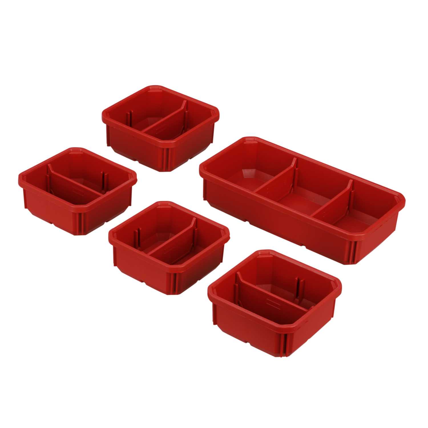 Milwaukee Bins for PACKOUT™ Slim Organiser and Compact Organiser (Set ...