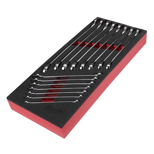 Milwaukee 15 Piece MAX BITE™ Combi Spanner Set in Foam Insert ...