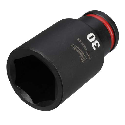 Milwaukee 30mm SHOCKWAVE™ ½" Drive Deep Impact Socket (4932480348) | CEF