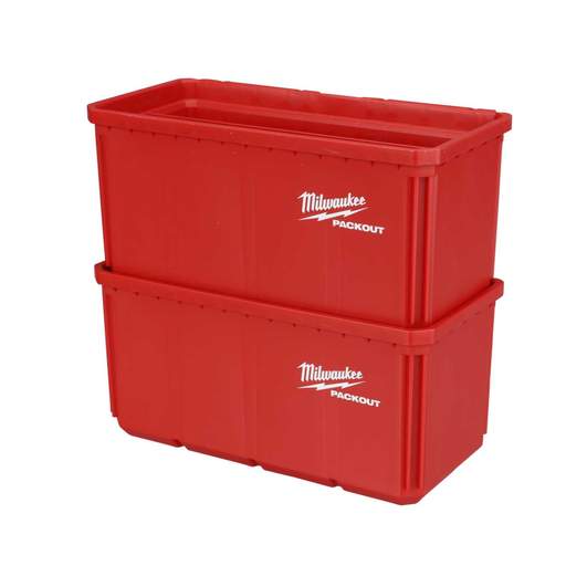Milwaukee PACKOUT™ 102mm X 203mm Nest Bin (Pack of 2) (4932480699) | CEF