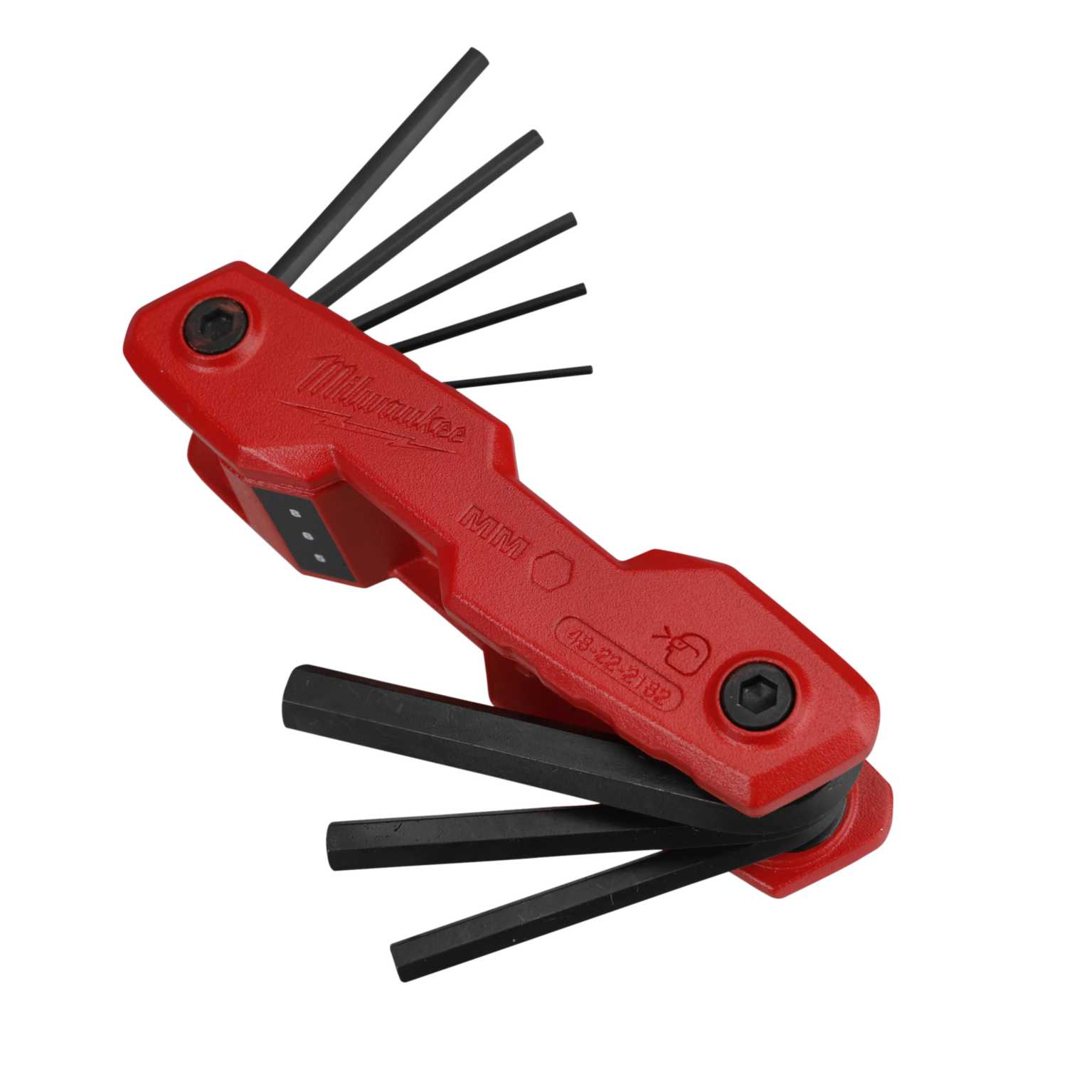 Milwaukee 1.5mm to 8mm Hexagon Key Folding 8 Piece Set (4932480978) | CEF