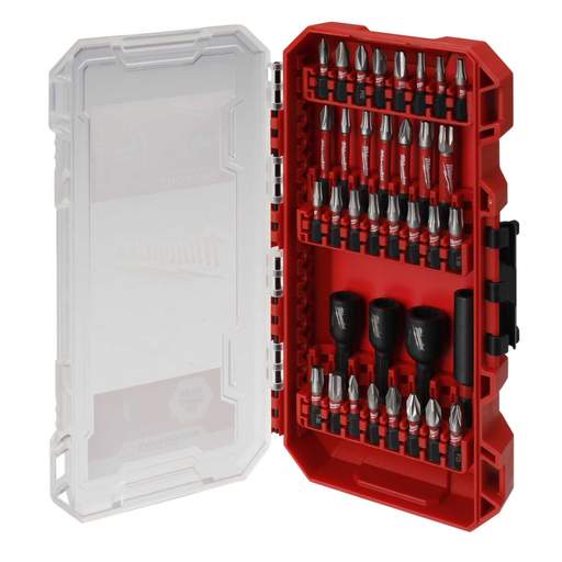 Milwaukee 35 Piece SHOCKWAVE™ Impact Duty Screwdriver Bit Set ...