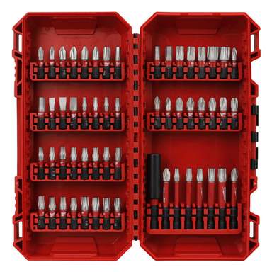 Milwaukee 56 Piece SHOCKWAVE™ Impact Duty Screwdriver Bit Set ...
