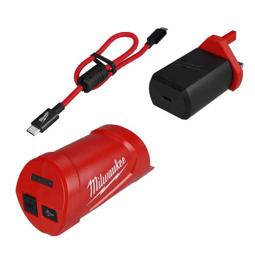 Milwaukee M12TC2-0 12V Compact Charger and Power Source (4932492909) | CEF