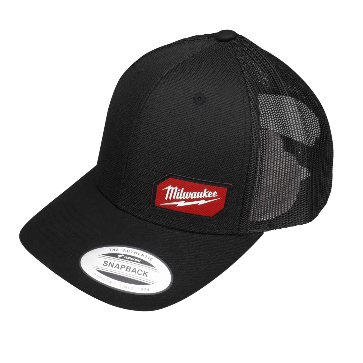 Milwaukee Snapback Trucker Cap Black (4932493107) | CEF