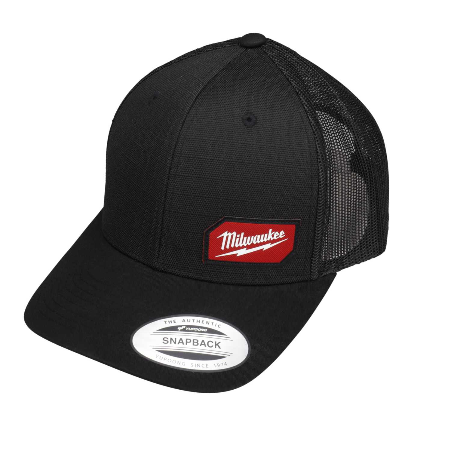 Milwaukee Snapback Trucker Cap Black (4932493107) | CEF
