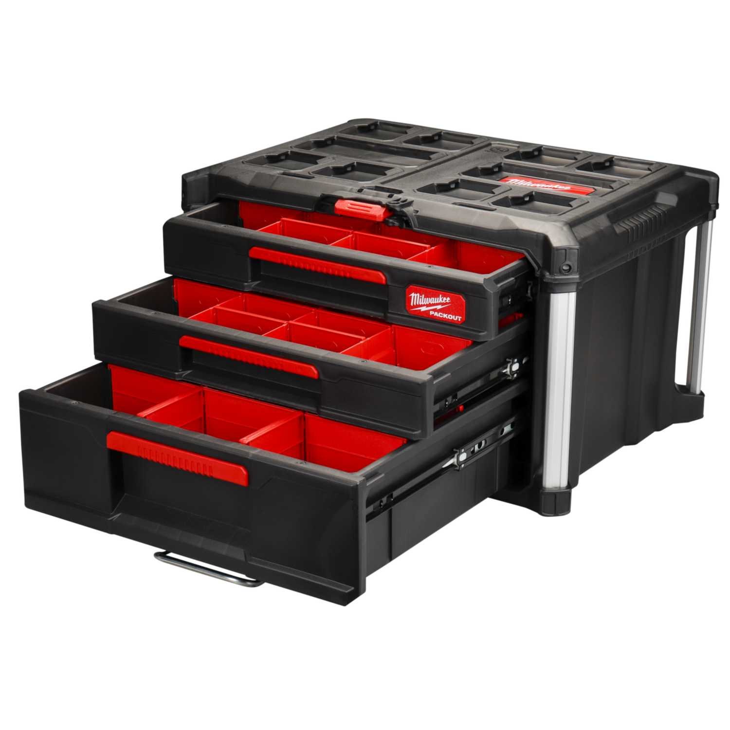 Milwaukee PACKOUT™ 2 + 1 Drawer Tool Box (4932493190) | CEF