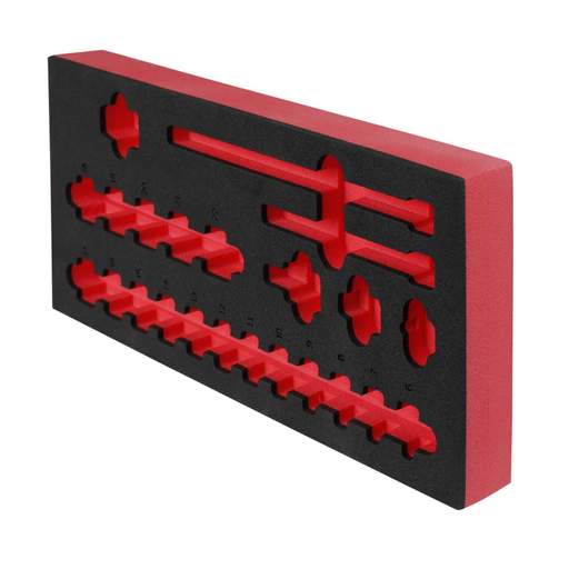 Milwaukee Empty Foam Insert for ⅜" Impact Sockets (4932493387) | CEF