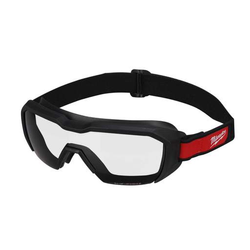 Milwaukee Low Profile Vented Goggles Clear (4932493433) | CEF