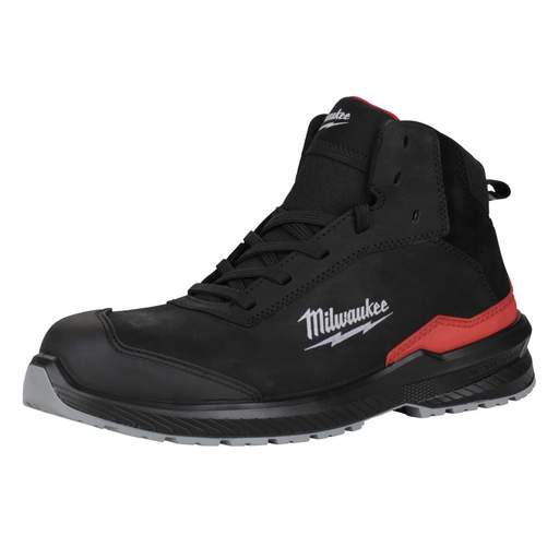 Milwaukee FlexTred Size 8 S3S Safety Boots Black (4932493733) | CEF