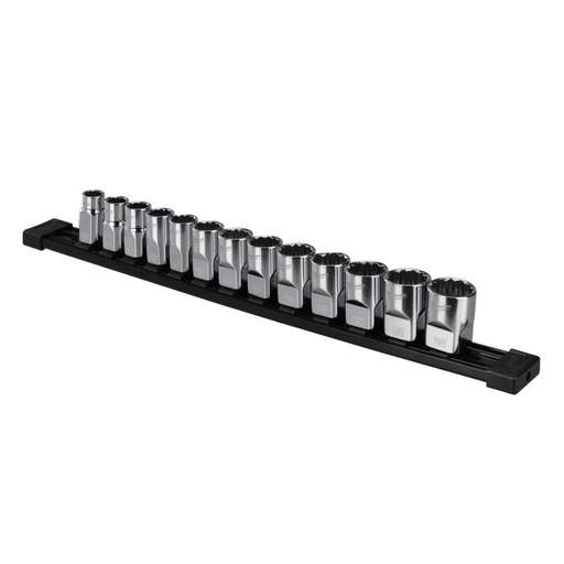 Milwaukee 13 Piece ½" Drive Metric Standard 12-Point Socket Set ...