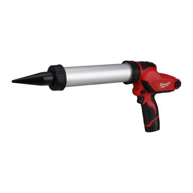 Milwaukee M12PCG/400A-201B 12V Compact Caulk Gun with 1 x 2.0Ah Battery ...