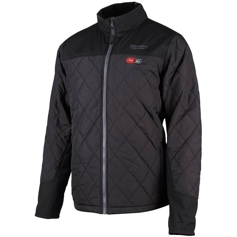 Milwaukee M12HJP-0 Small Heated Puffer Jacket Black (4933464364) | CEF
