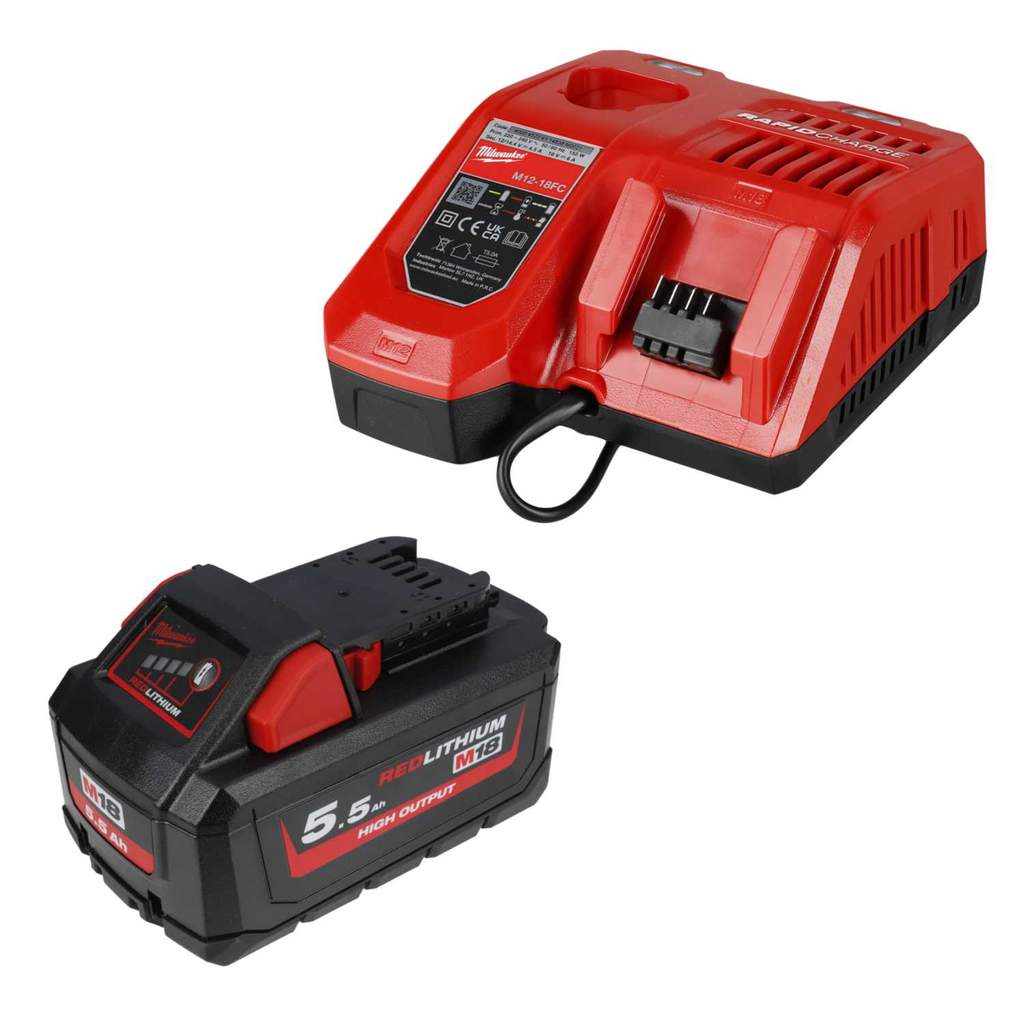 Milwaukee M18FSX-551C 18V Fuel™ Super Sawzall with 1 x 5.5Ah battery ...