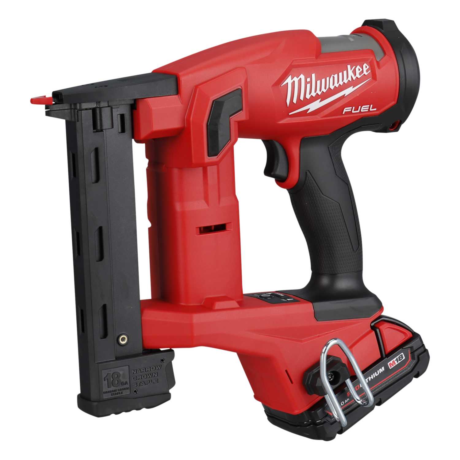 Milwaukee M18FNCS18GS-202X 18V FUEL™ Narrow Crown Stapler 2 Mode with 2 ...