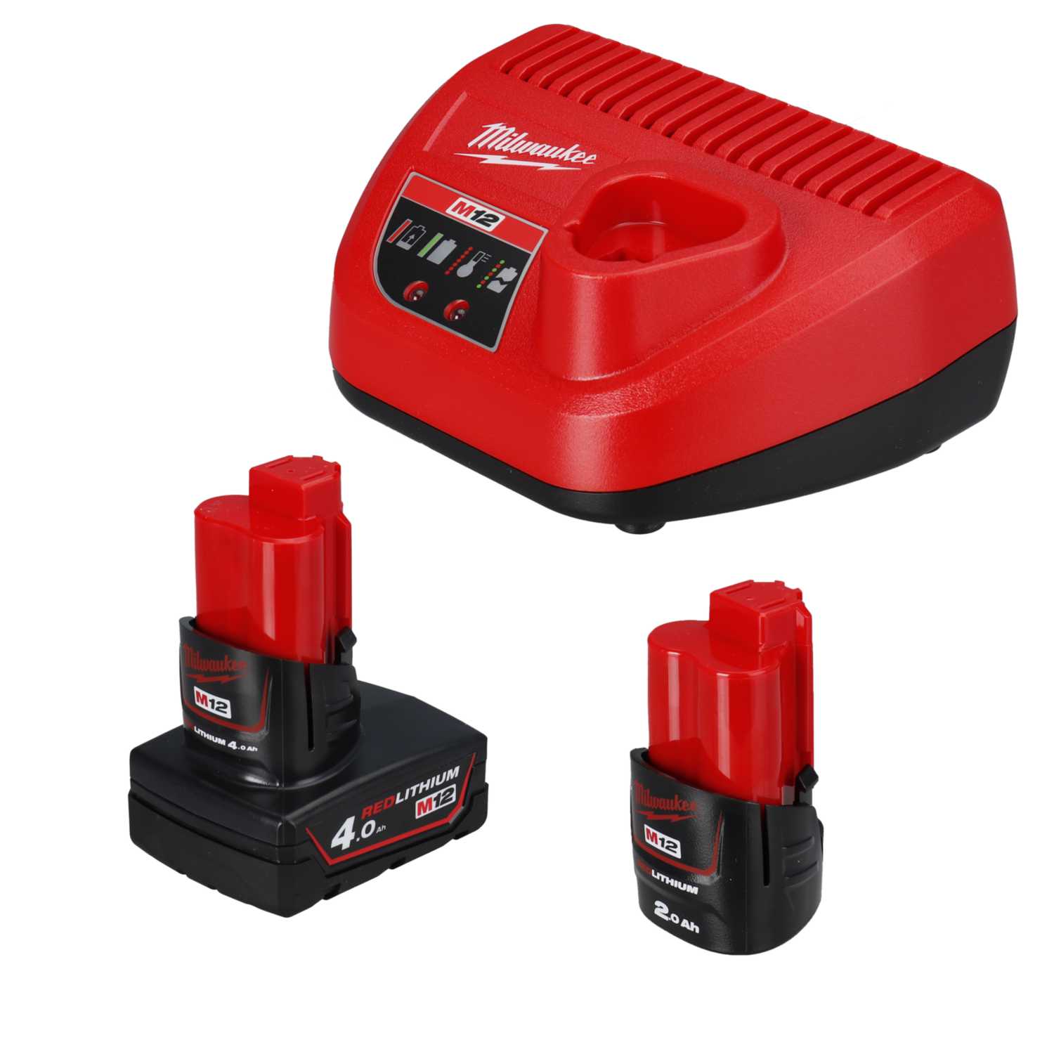 Milwaukee M12FMT-422X 12V FUEL™ Multi Tool with 1 x 4.0Ah and 2.0Ah ...