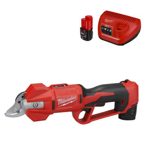 Milwaukee M12BLPRS-202 12V Brushless Pruning Shears with 2 x 2.0Ah ...