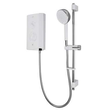 Mira 9.8kW Sport Electric Shower White / Chrome (1.1746.822) | CEF
