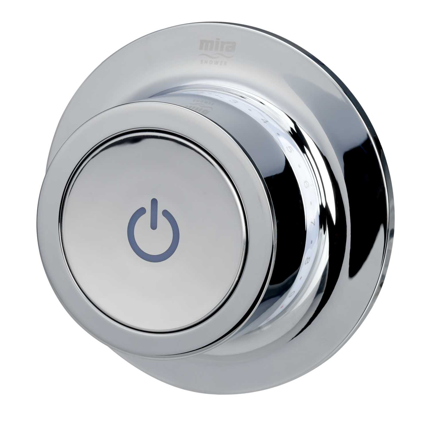 Mira Mode Digital Ceiling Fed Shower Gravity Pumped App Controlled (1. ...