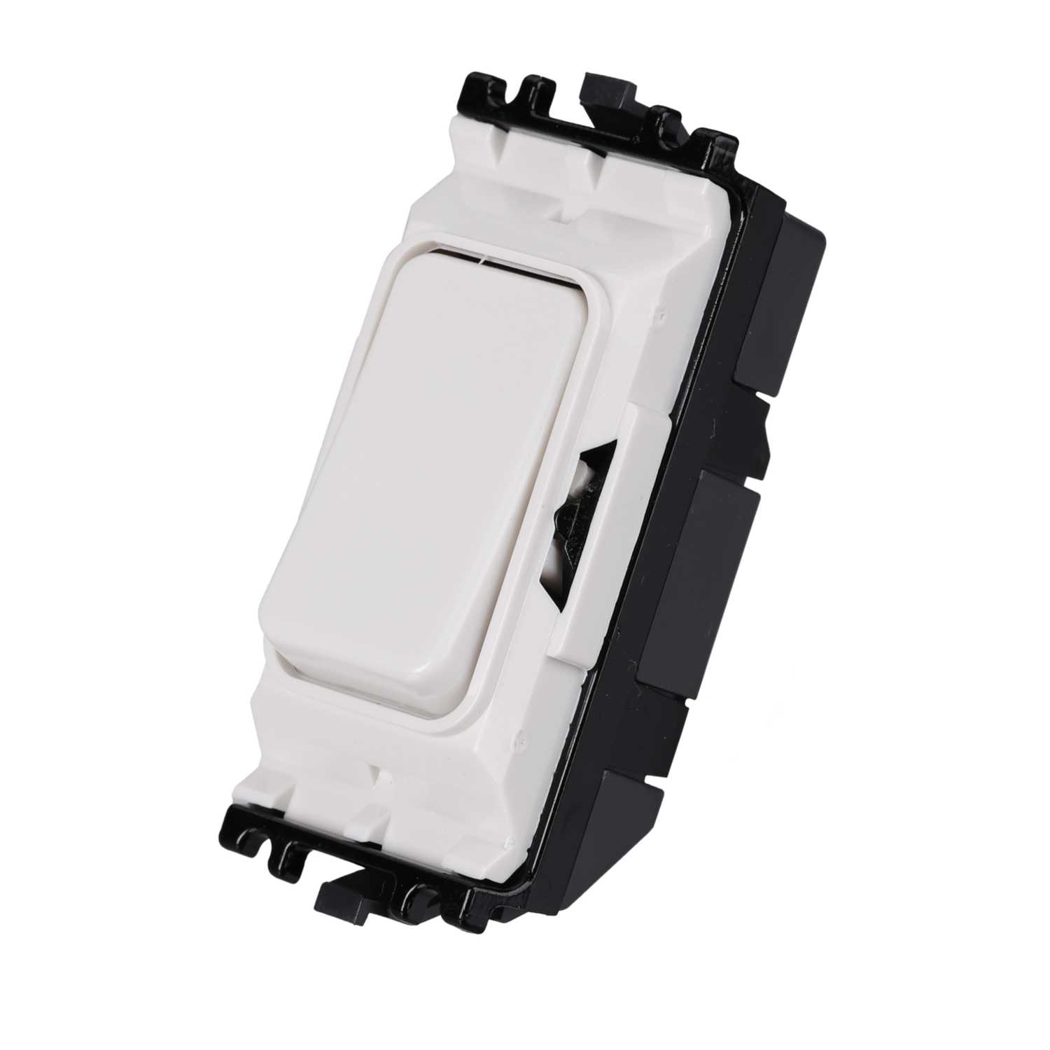 MK Grid Plus 10A Single Pole 2 Way Retractive Grid Switch (K4885WHI) | CEF