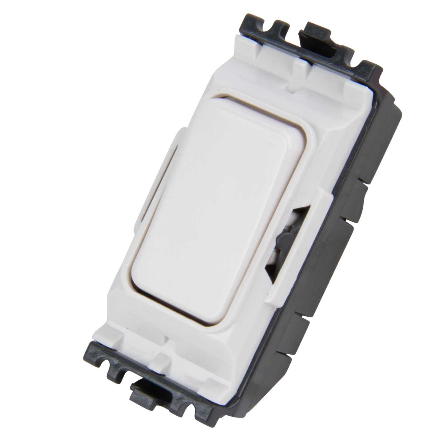 MK Grid Plus 20A Double Pole 1 Way Grid Switch (K4896WHI) | CEF