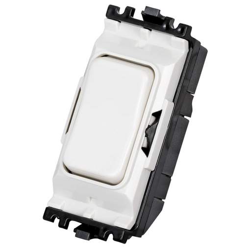 MK Grid Plus 10A Retractive Grid Switch (K4900WHI) | CEF