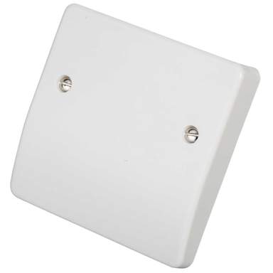 MK Logic Plus 45A 1 Gang Cooker Connection Unit White (K5045WHI) | CEF