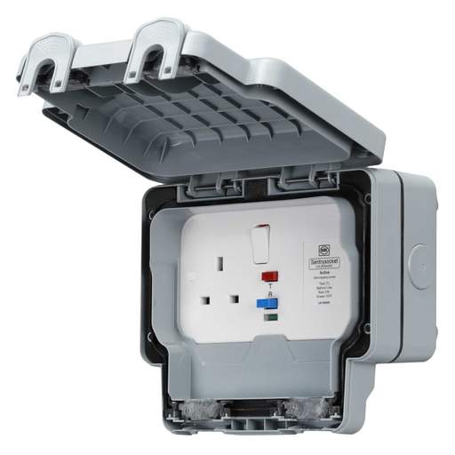 MK Masterseal Plus 13A DP Single Active RCD Switched Socket ...