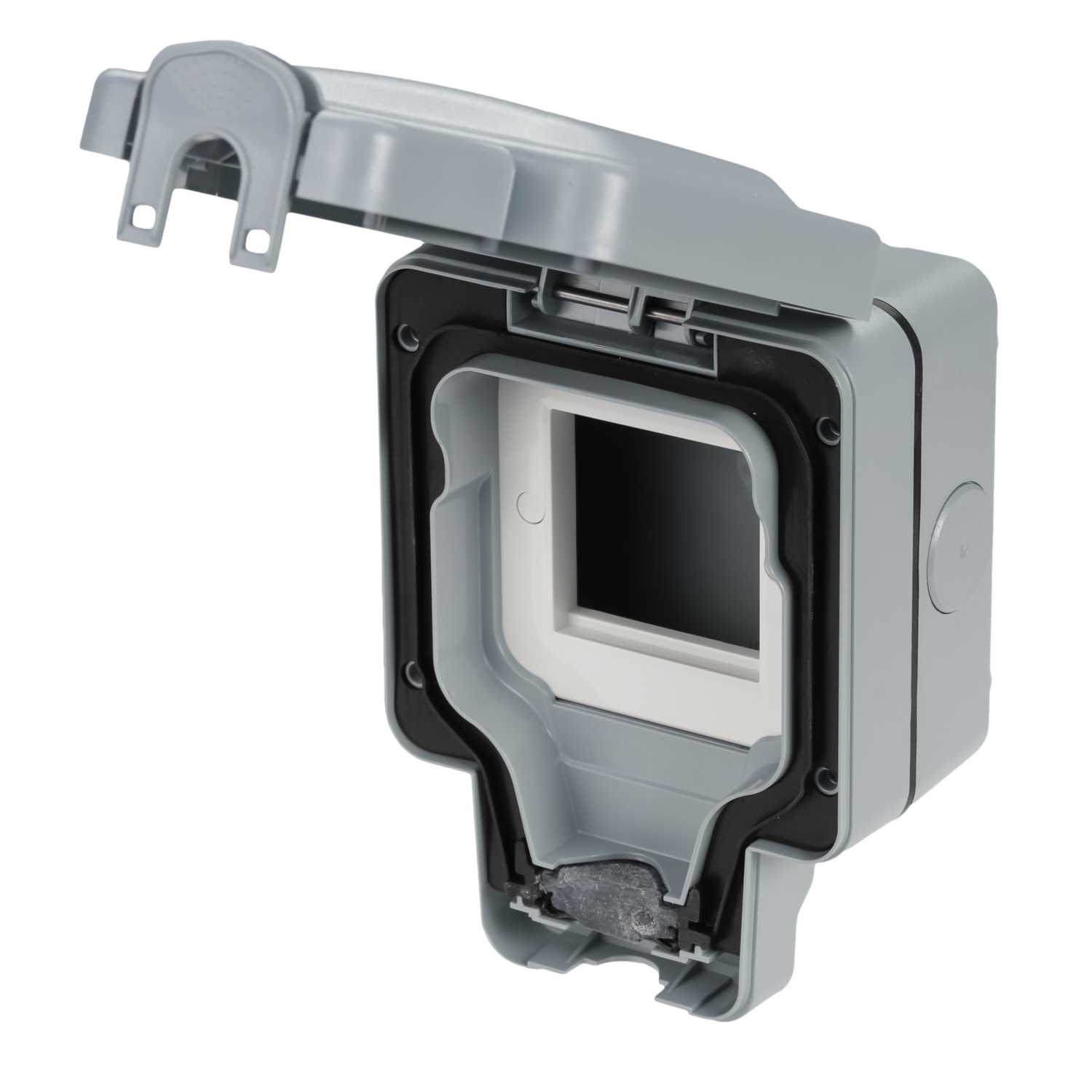 MK Masterseal Plus 1 Gang 1/2 Euro Module Data Telecom Empty ...