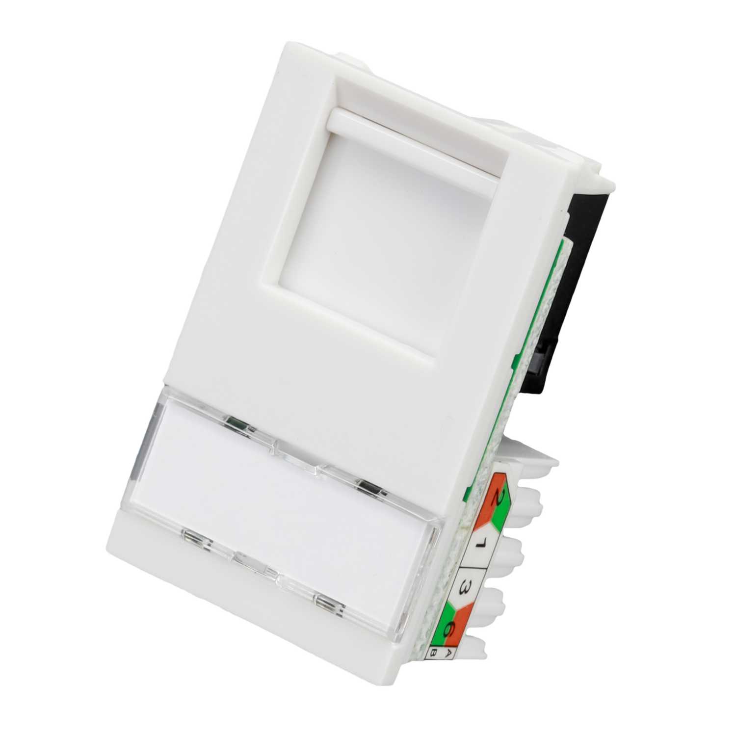 MK Logic Plus RJ45 CAT5E LJU6C Module White (K5745WHI) | CEF