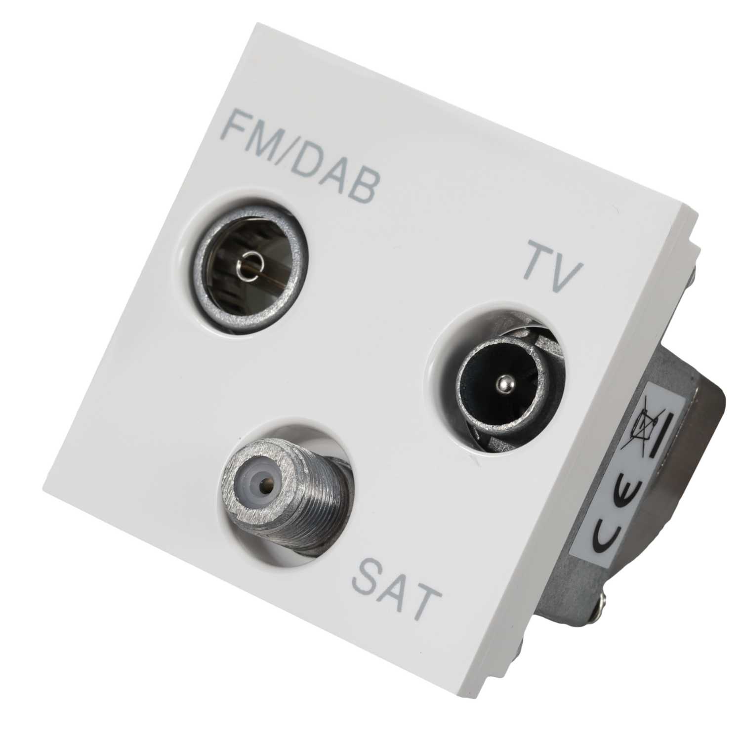 MK Logic Plus Triplex 1 x TV, 1 x FM/DAB and 1 x Satellite Euro Module ...