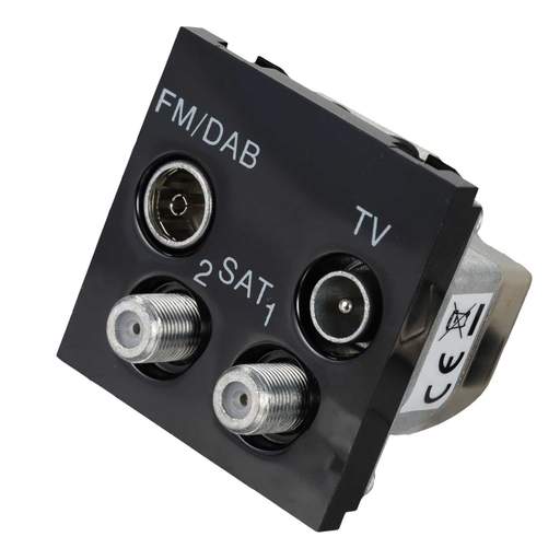 MK Logic Plus Quadplexer 1 x TV, 1 x FM/DAB and 2 x Satellite Euro ...