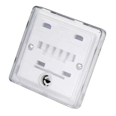 MK Dimensions 25A Flex Outlet Module White (MH5001WHIC) | CEF