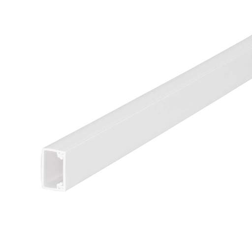 MK 25mm x 16mm PVC Self Adhesive Mini Trunking White (3m Length ...