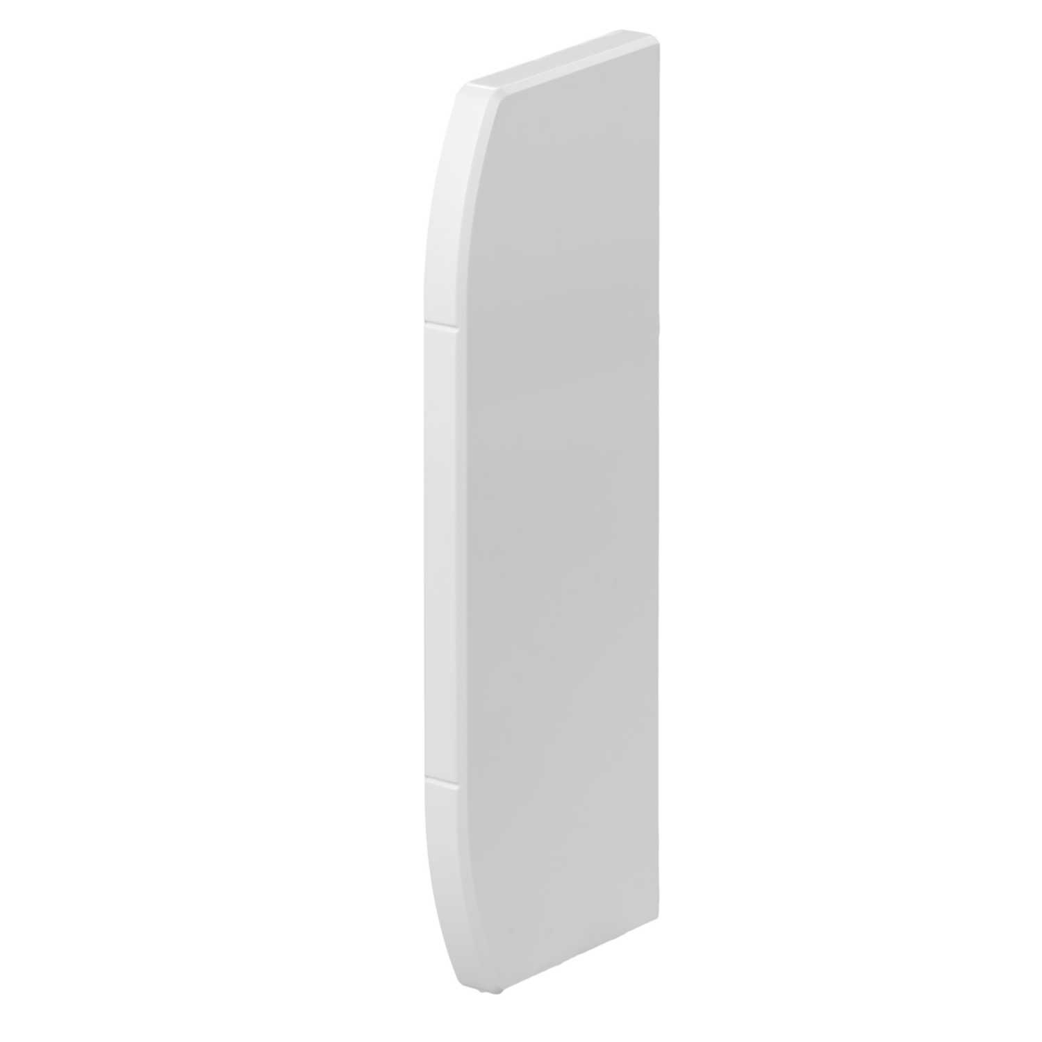 MK Prestige 3D Dado End Cap White (Pack of 2) (VP183WHI) | CEF