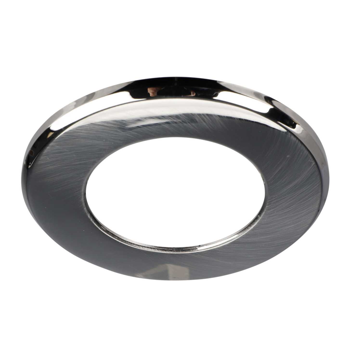 Knightsbridge Brushed Chrome Bezel for CFR Downlight (CFRBC) | CEF