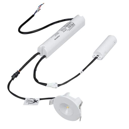 Knightsbridge 3.5W LED Maintained / Non Maintained Emergency Downlight ...