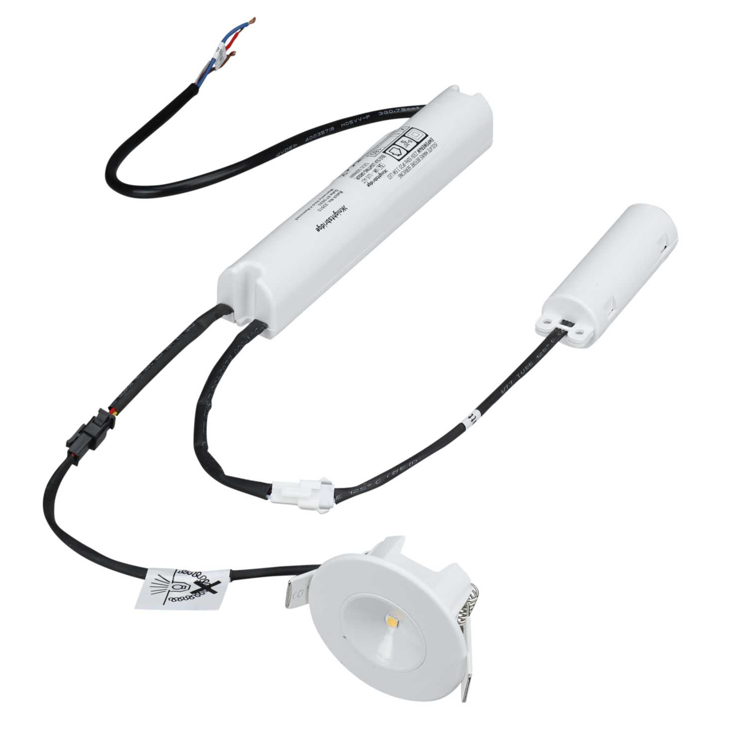 Knightsbridge 3.5W LED Maintained / Non Maintained Emergency Downlight ...