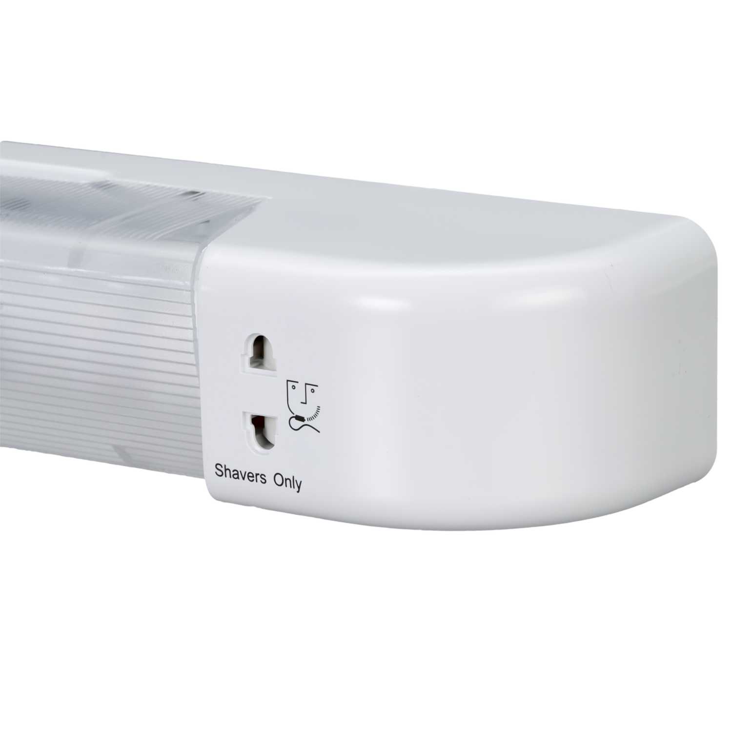 Knightsbridge 6W LED Dual Voltage Shaver Light White (SLIGHT2) | CEF