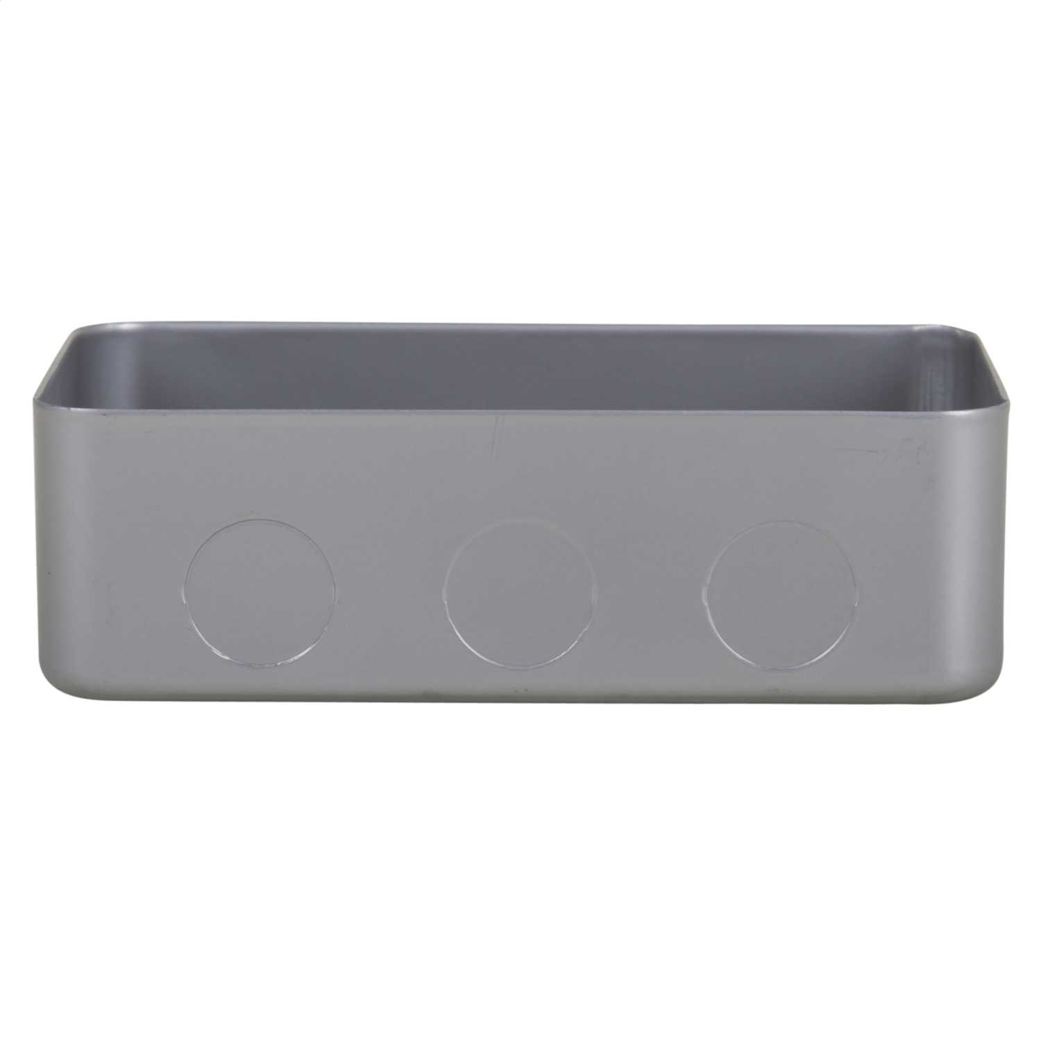 Knightsbridge 2 Gang 44mm Deep Surface Mounting Box Metal Clad (M8900 ...