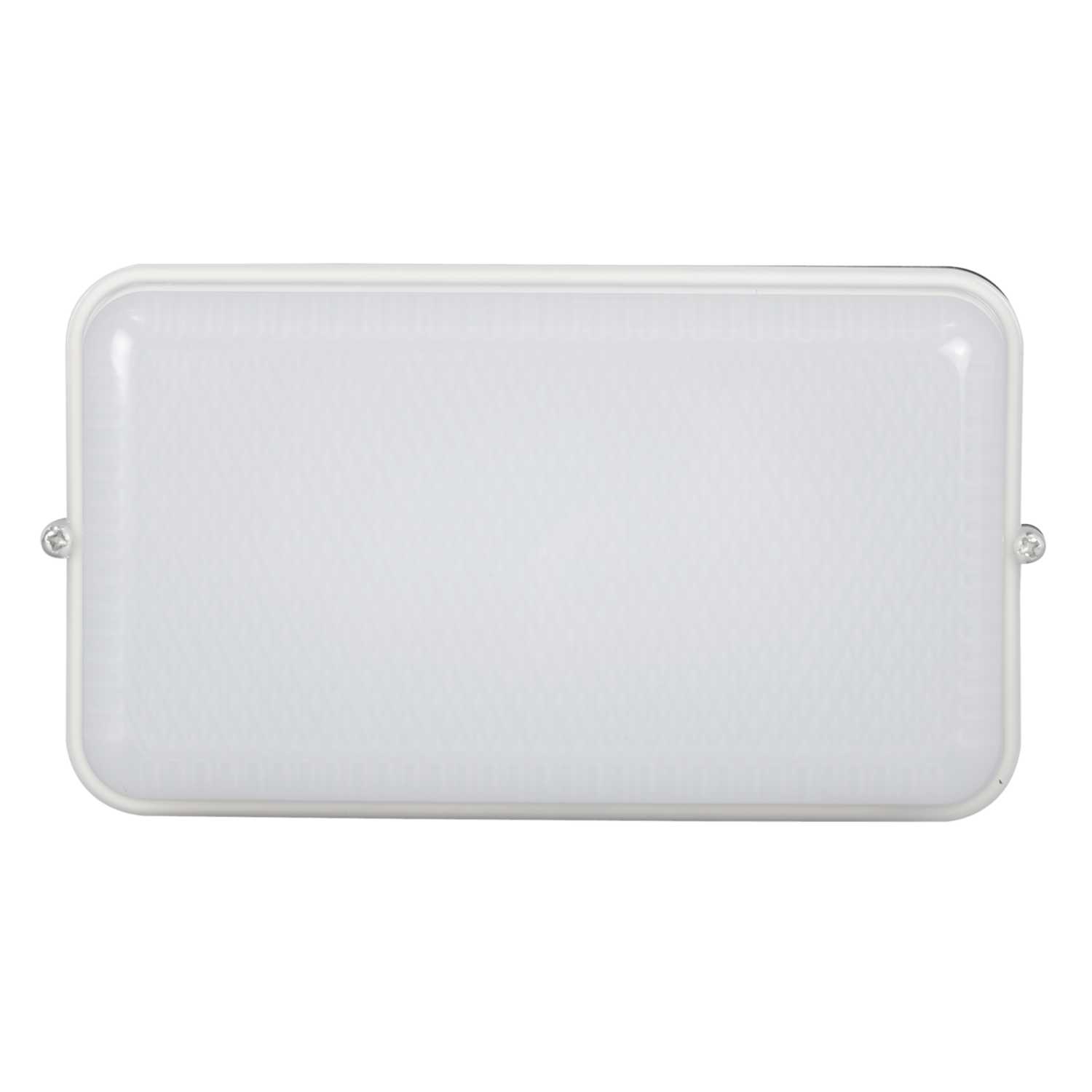Knightsbridge 5W LED Bulkhead Black Base / Opal Diffuser 4000K (AMLEDB ...