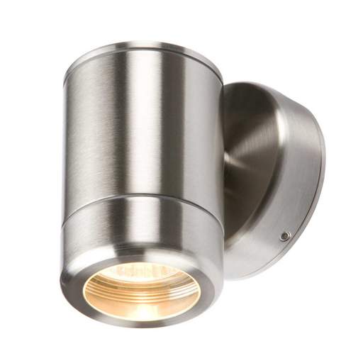 Knightsbridge 35W GU10 Wall Fitting Stainless Steel Standard Gauge ...