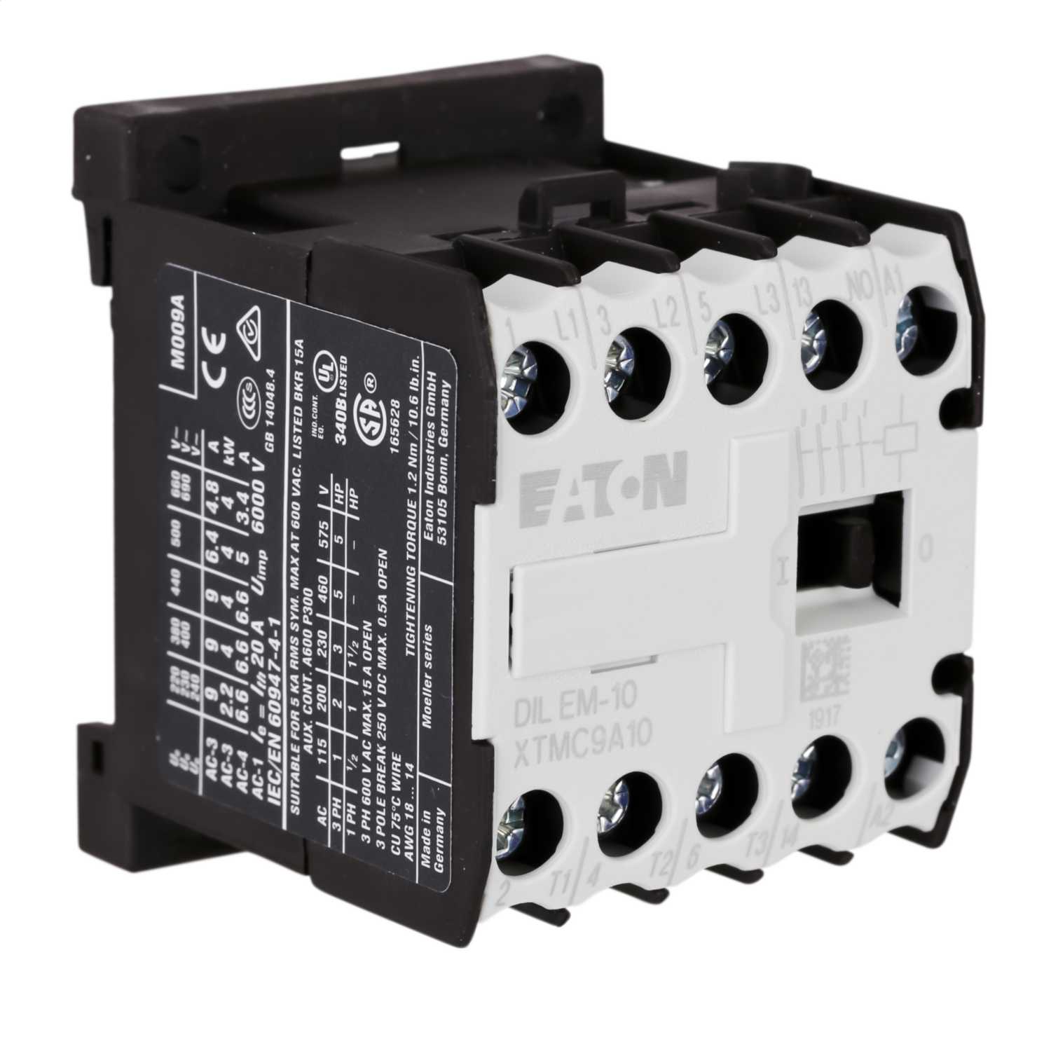 Moeller DILEM-10 4kW Mini Contactor 3 NO Contacts 24V AC Coil (10005) | CEF