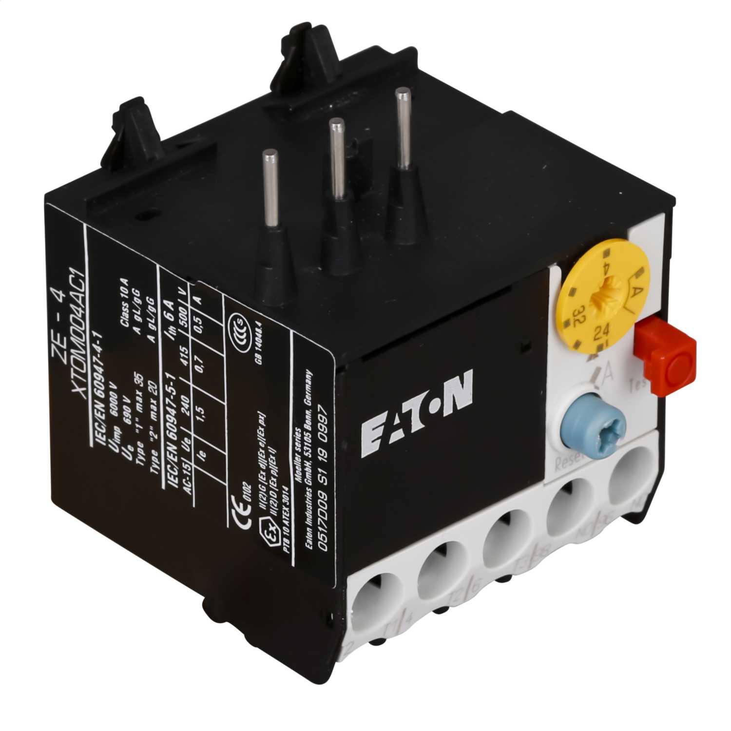 Moeller ZE-4 2.4 to 4.0A Overload Relay (14518) | CEF