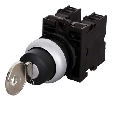 Moeller M22-WRS/K11 Key Operated 2 Position Switch 1 NO + 1 NC Contacts ...